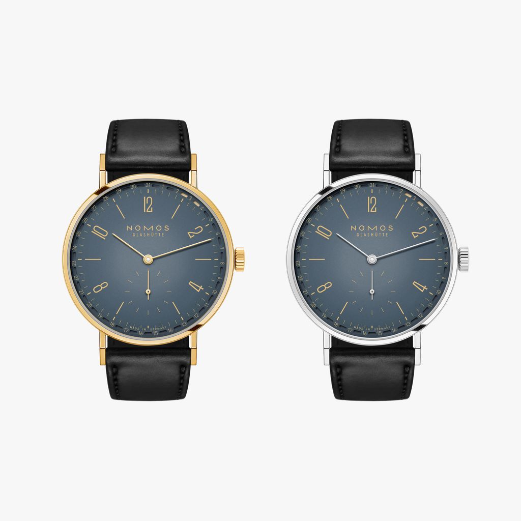 Twice Unique: Timepieces in gold and stainless steel – NOMOS Glashütte