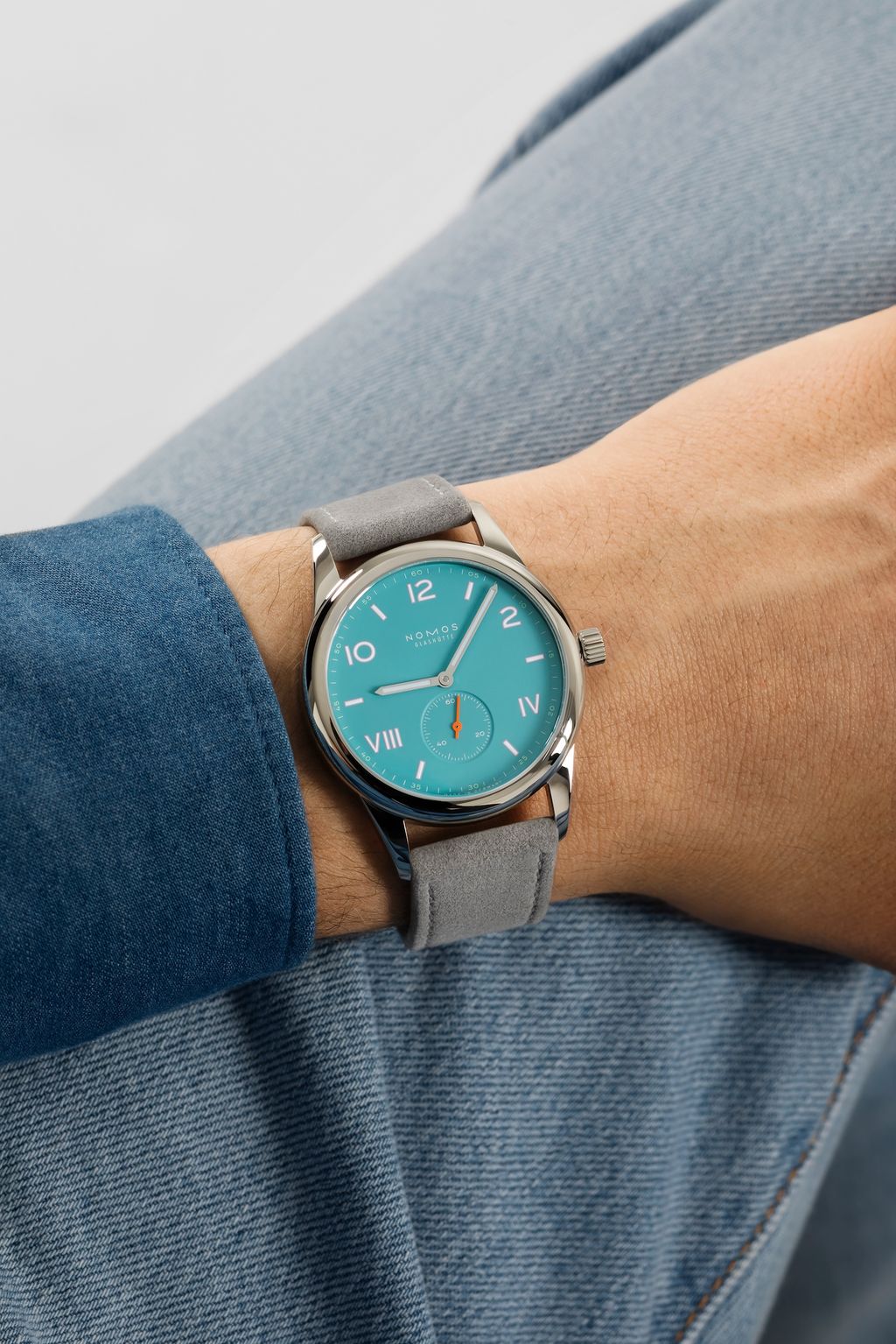 Club Campus 38 endless blue – NOMOS Glashütte