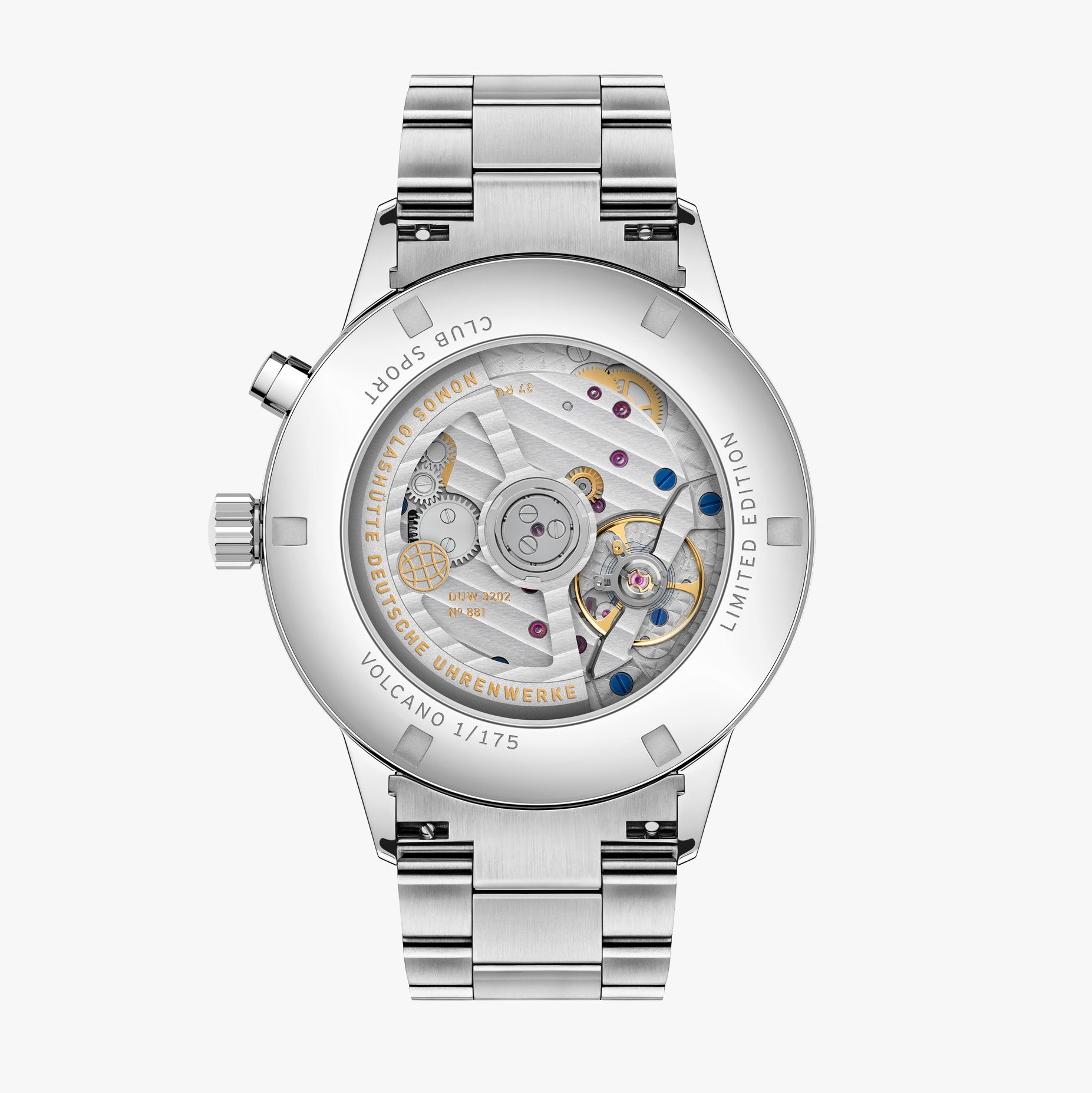 Club Sport neomatik Worldtimer Volcano – NOMOS Glashütte