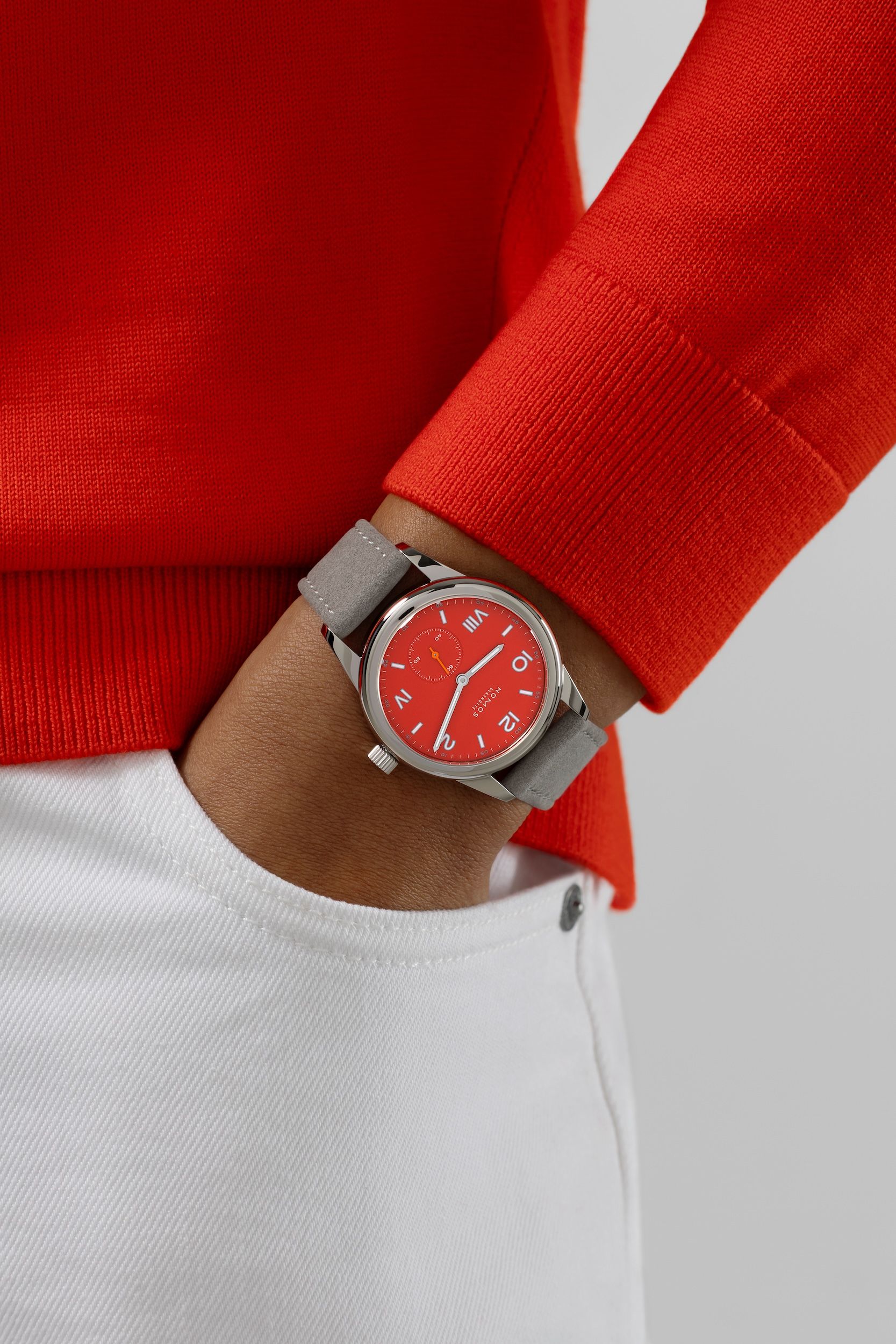 Club Campus nonstop red – NOMOS Glashütte