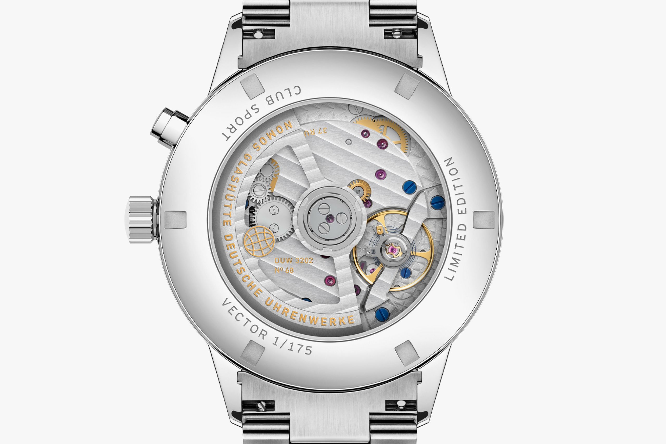 Club Sport neomatik Worldtimer Vector – NOMOS Glashütte